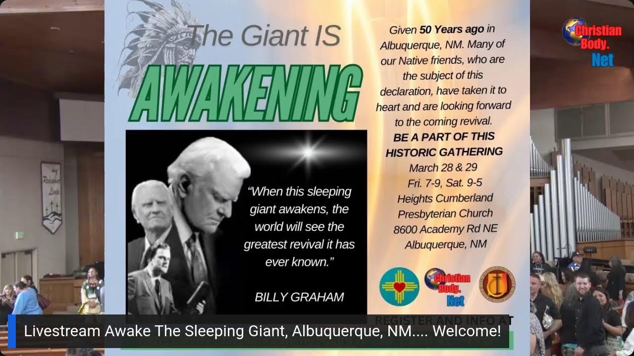 Awakening Giant Revival Prayer Gathering, Albuquerque, NM, March 2025 ...